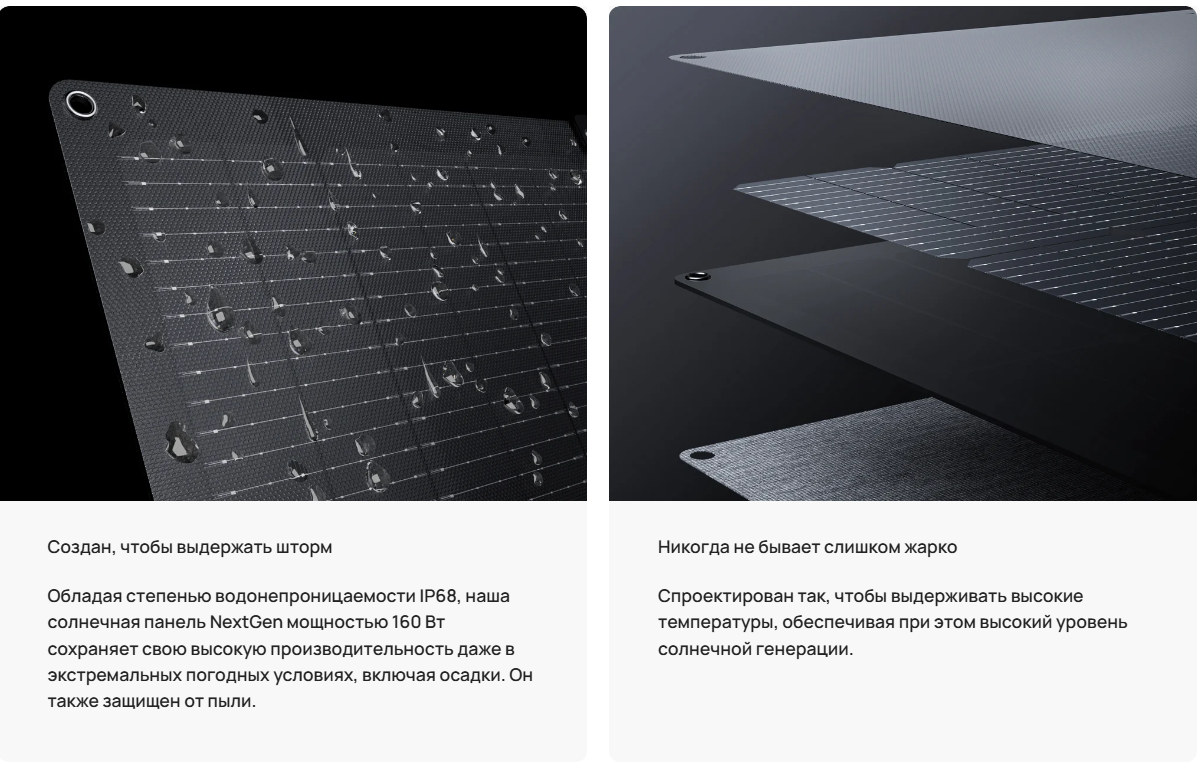 Купить Солнечная панель EcoFlow 160W NextGen Solar Panel EcoFlow 160W в ...